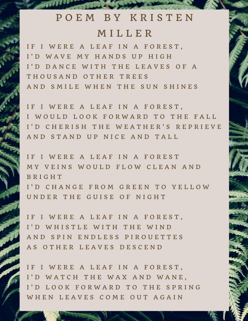 Untitled Kristen Miller Adult Category Winning Poem – Penn Area Library