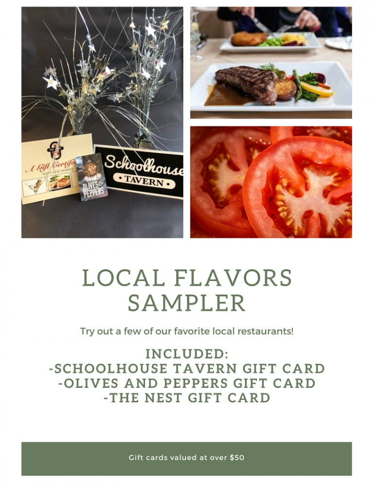 Local flavors sampler – Penn Area Library