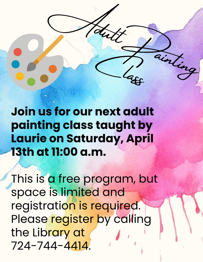 Adult Programming – Penn Area Library