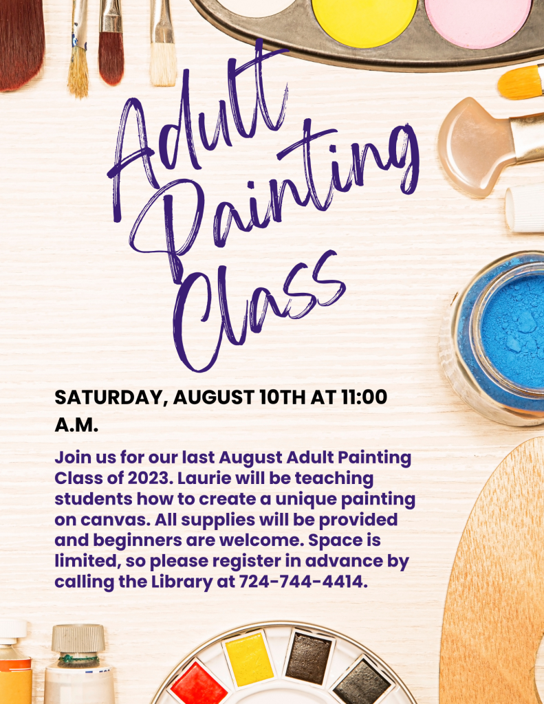 Adult Programming – Penn Area Library